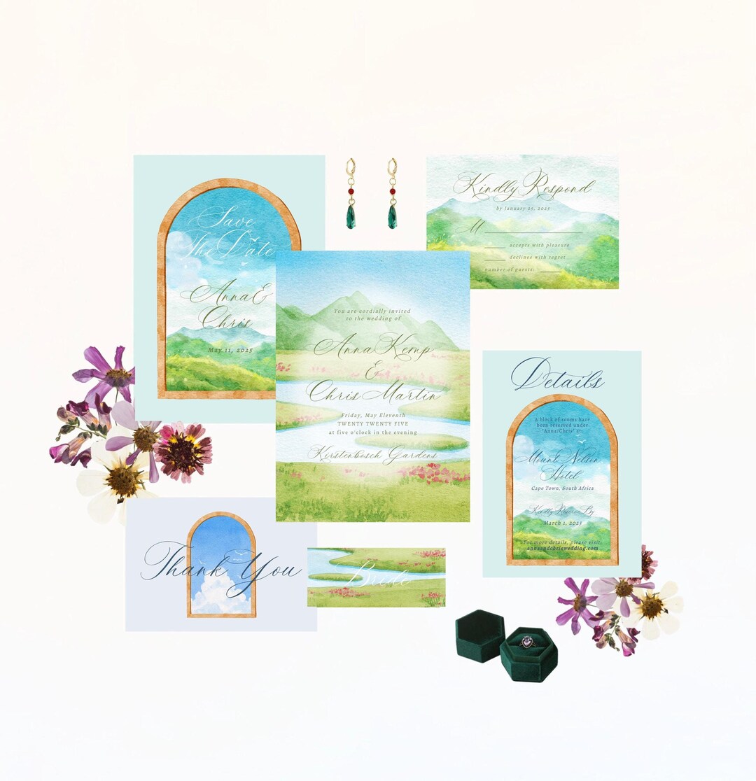 Printable Howl's Moving Castle Invitation Suite Template | Wedding ...