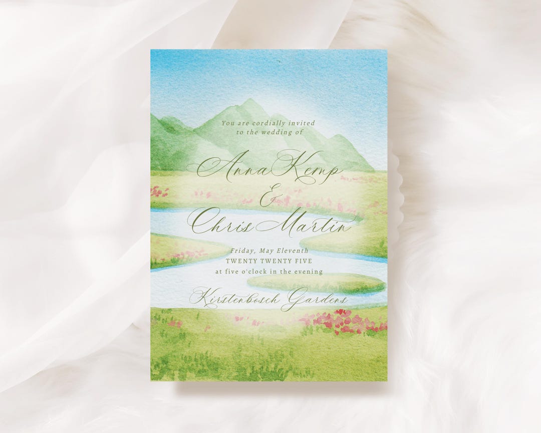 Printable Invitation Howl's Moving Castle-themed Template| Wedding ...