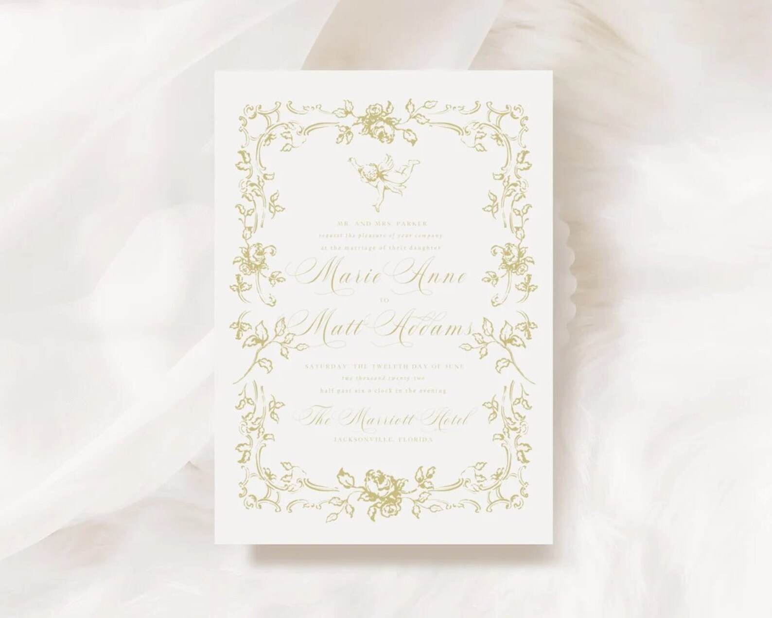 Renaissance Printable Invite Template Canva Editable - Etsy