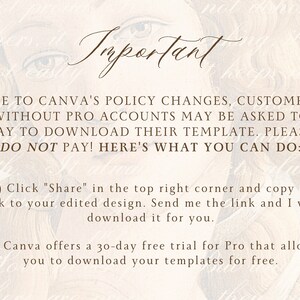 Dark Floral Renaissance Menu Template Wedding, Canva, Editable - Etsy