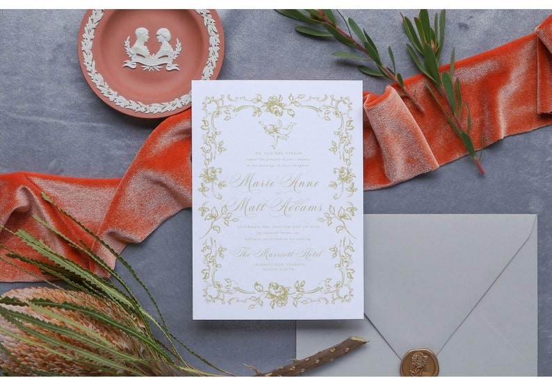 Renaissance Printable Invite Template Canva Editable - Etsy
