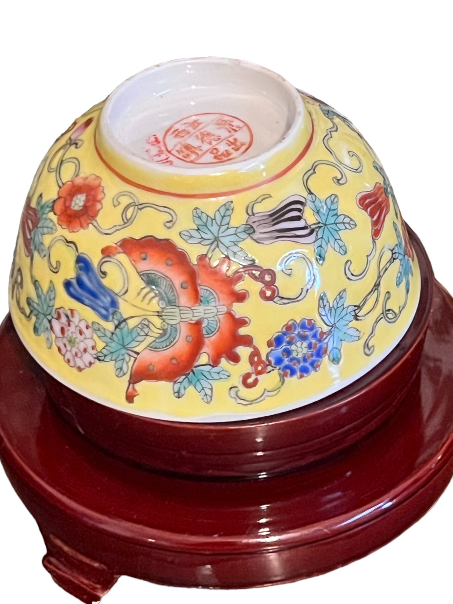 Qing Dynasties Chinese Porcelain Rice Bowl With - Etsy UK