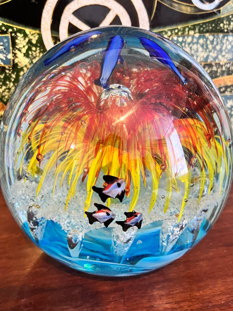 Tropical Fish Aquarium Paperweight 6.8KG - Etsy