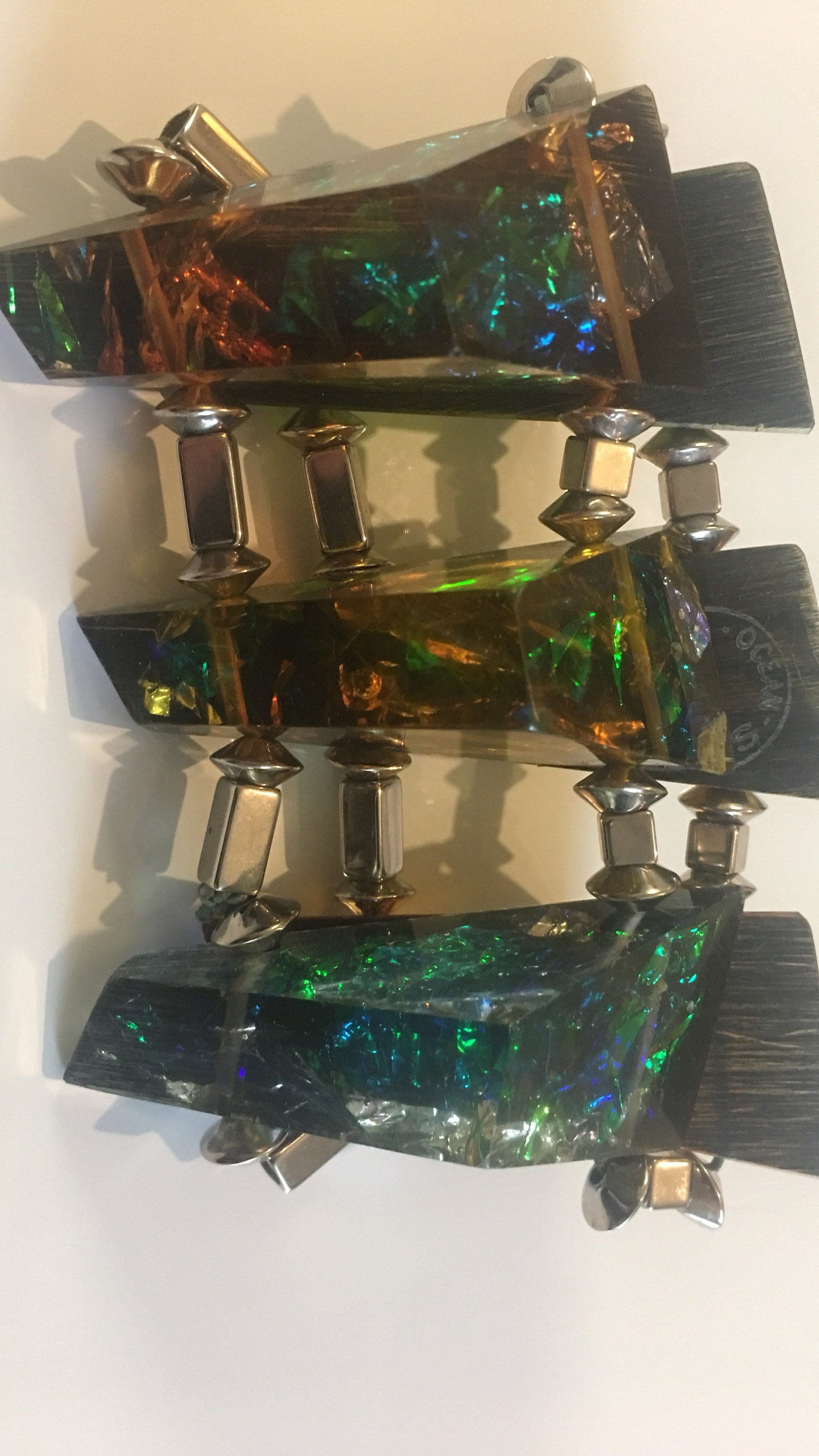 Rare Petrified Tree Sap, Adding Layers of Opaline Foil by Access Ocean ...