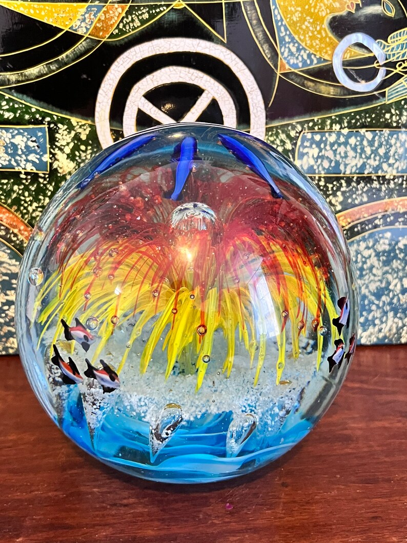 Tropical Fish Aquarium Paperweight 6.8KG - Etsy