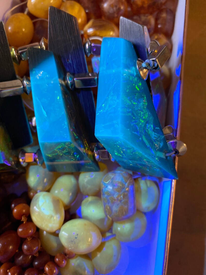 Rare Petrified Tree Sap, Adding Layers of Opaline Foil by Access Ocean ...