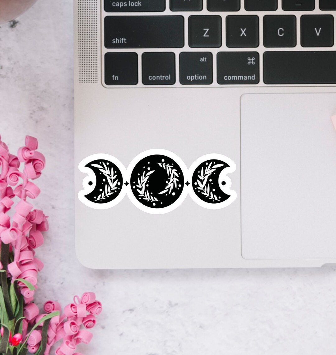 Moon Phases Sticker, Positive Sticker, Journal Stickers, Single ...