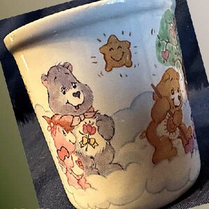 Vintage Porcelain Care Bear Mug - Etsy