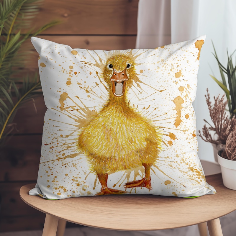 Duck Pillow - Etsy