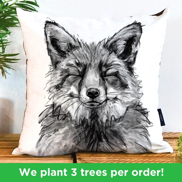 Fox Cushion - Etsy