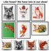 Cute Fox Print by Kate Findlay Red Foxtextile Wall Art Floral Fox Art ...