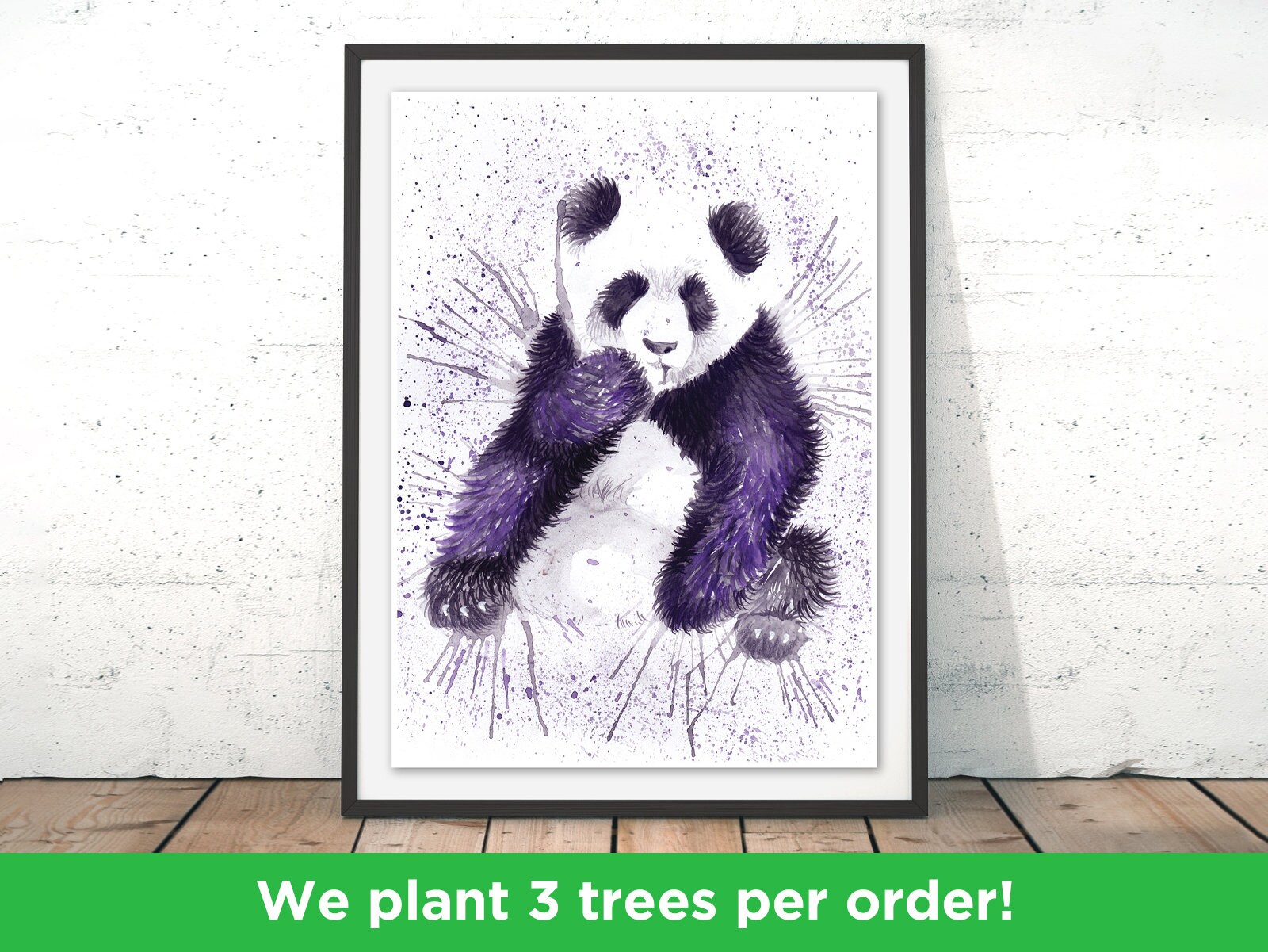 Real Purple Panda
