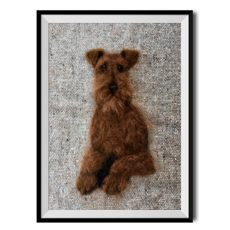 Irish Terrier Art Print by Sharon Salt Irish Terrier Dog - Etsy