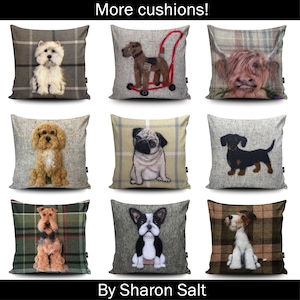 Springer Spaniel Vegan Cushion by Sharon Salt Print Not 3D - Etsy