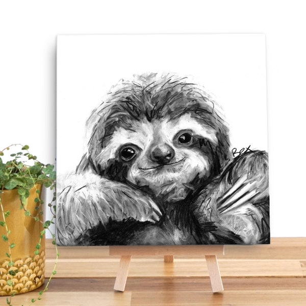 Sloth Painting - Etsy