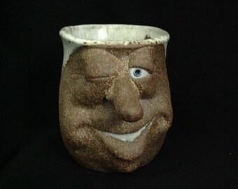 Funny face pot | Etsy