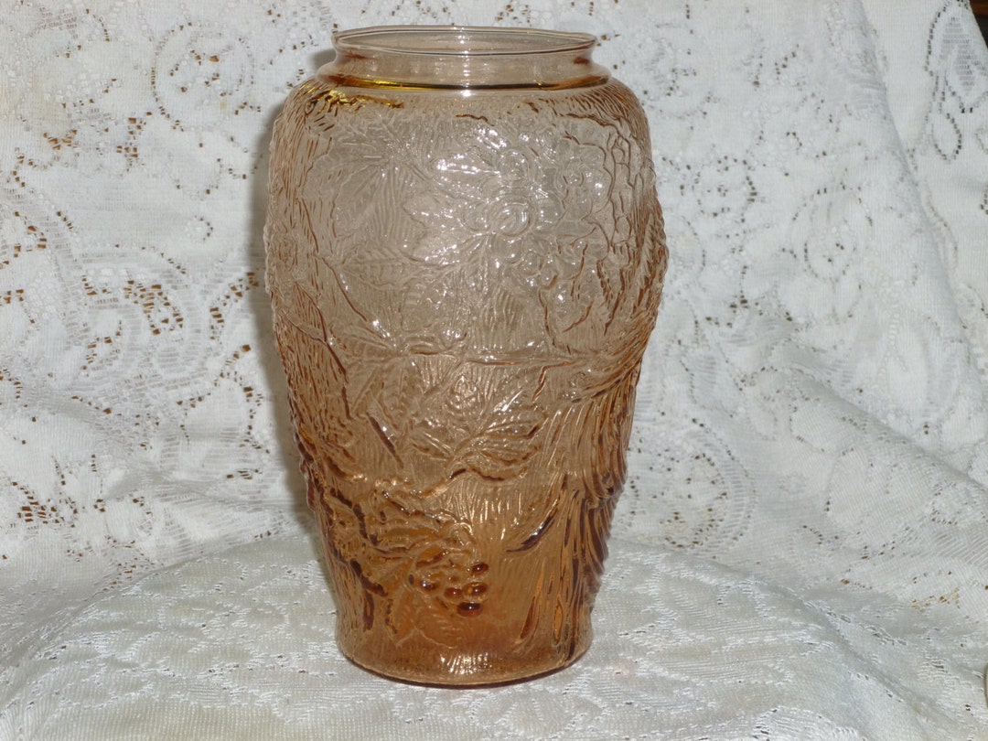 Tiara Empress Peach Vase Home Interiors Bird of Paradise Vase - Etsy