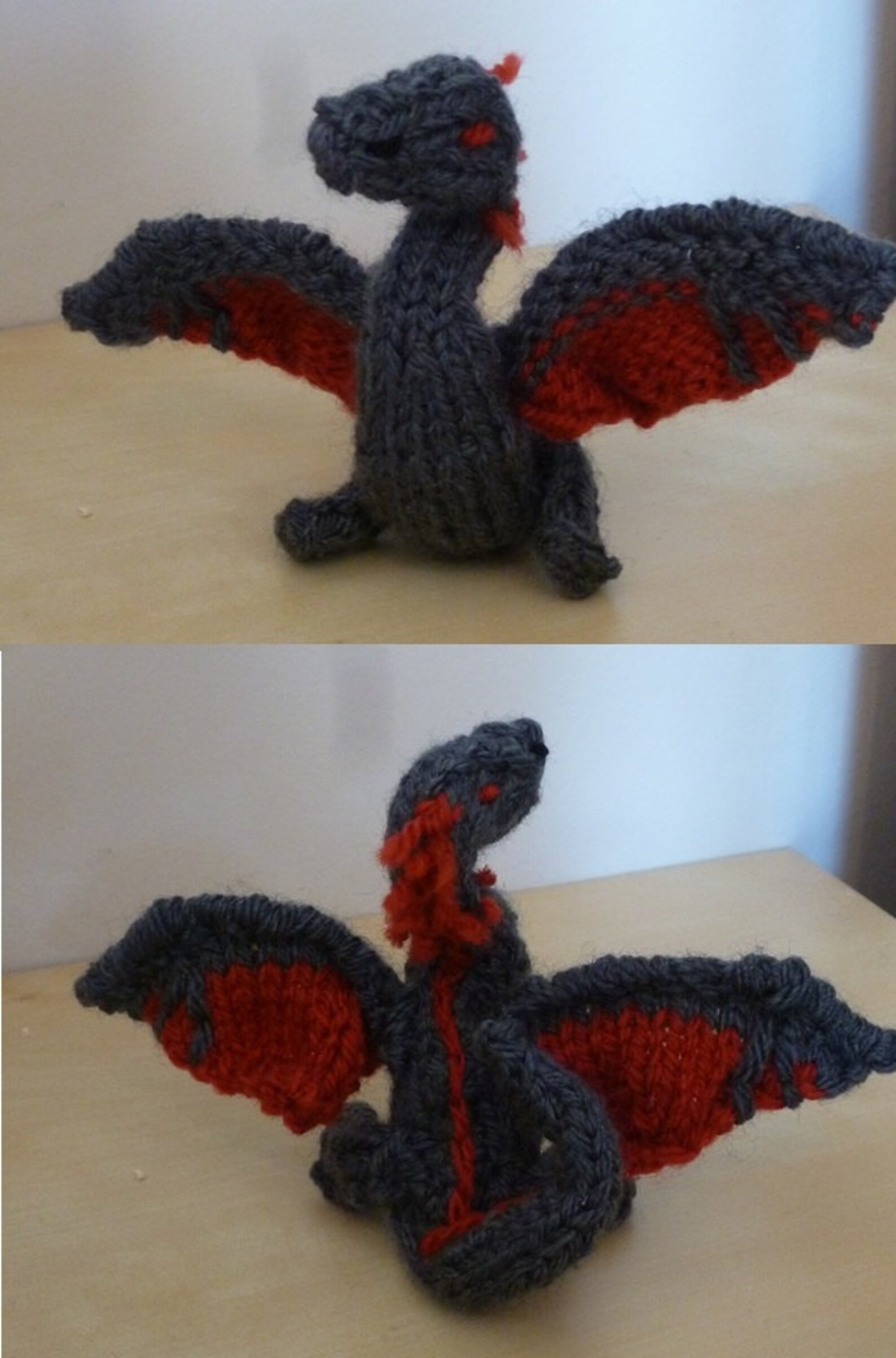 PDF Knitting Pattern: Dragon - Etsy