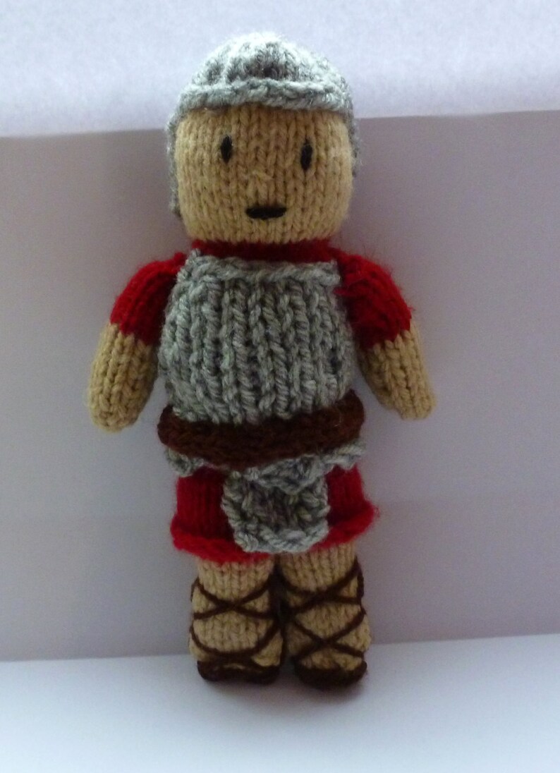 PDF Knitting Pattern: Roman Soldier - Etsy UK
