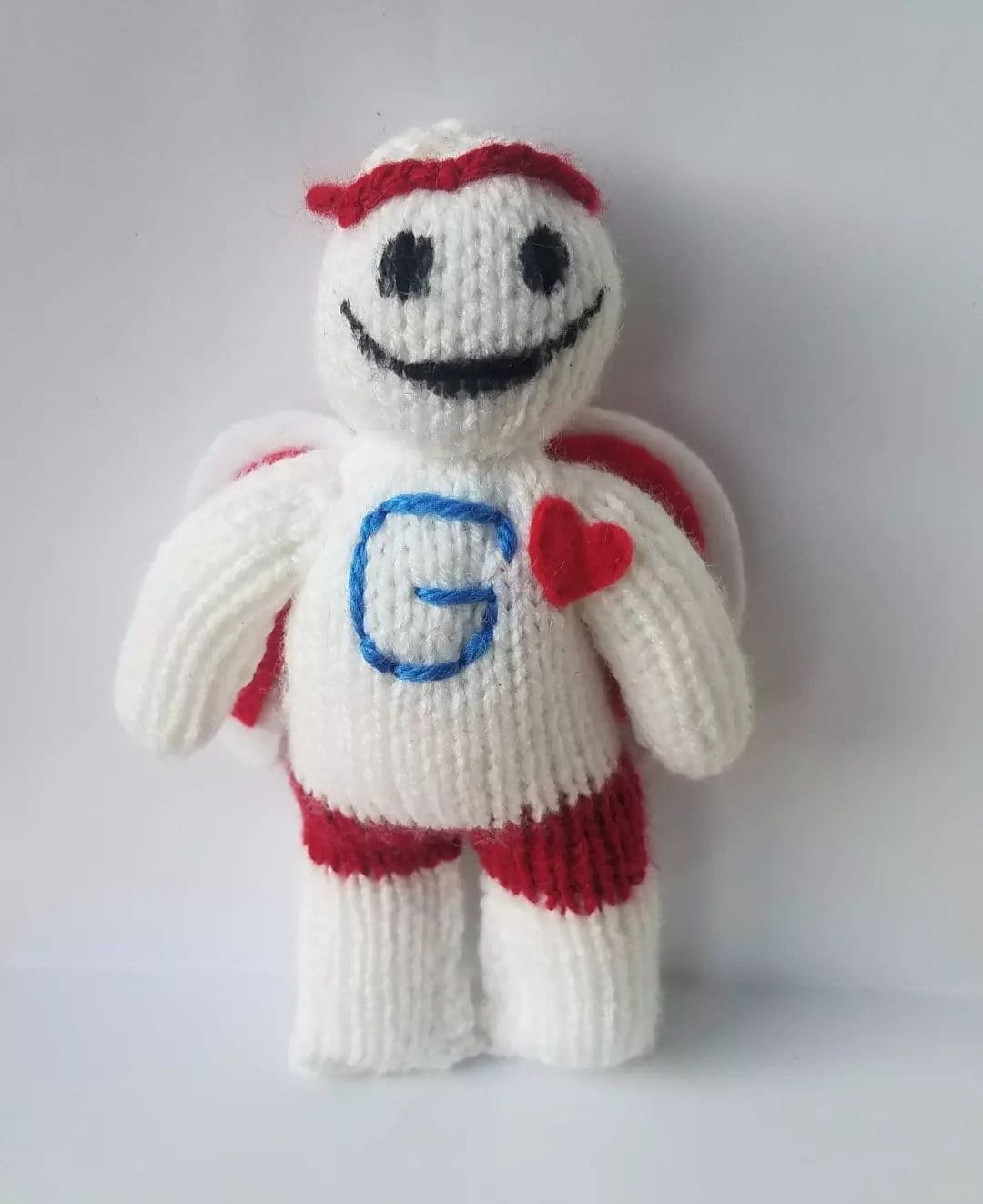 Greendale Human Being- Valentines Day (community) Knitted Doll - Etsy
