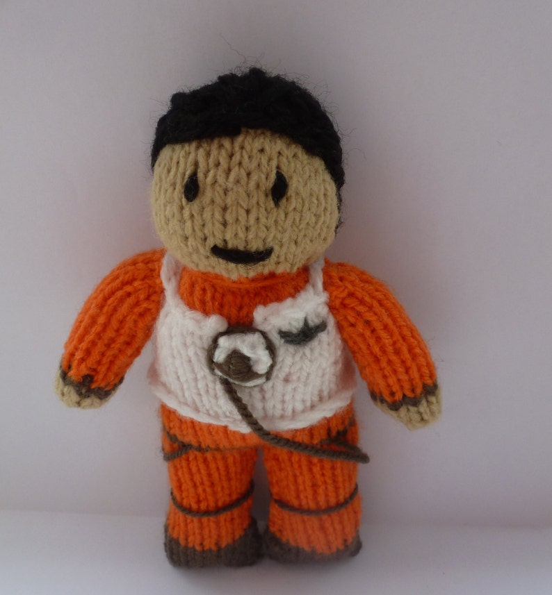 PDF Knitting Pattern: Poe Dameron star Wars - Etsy