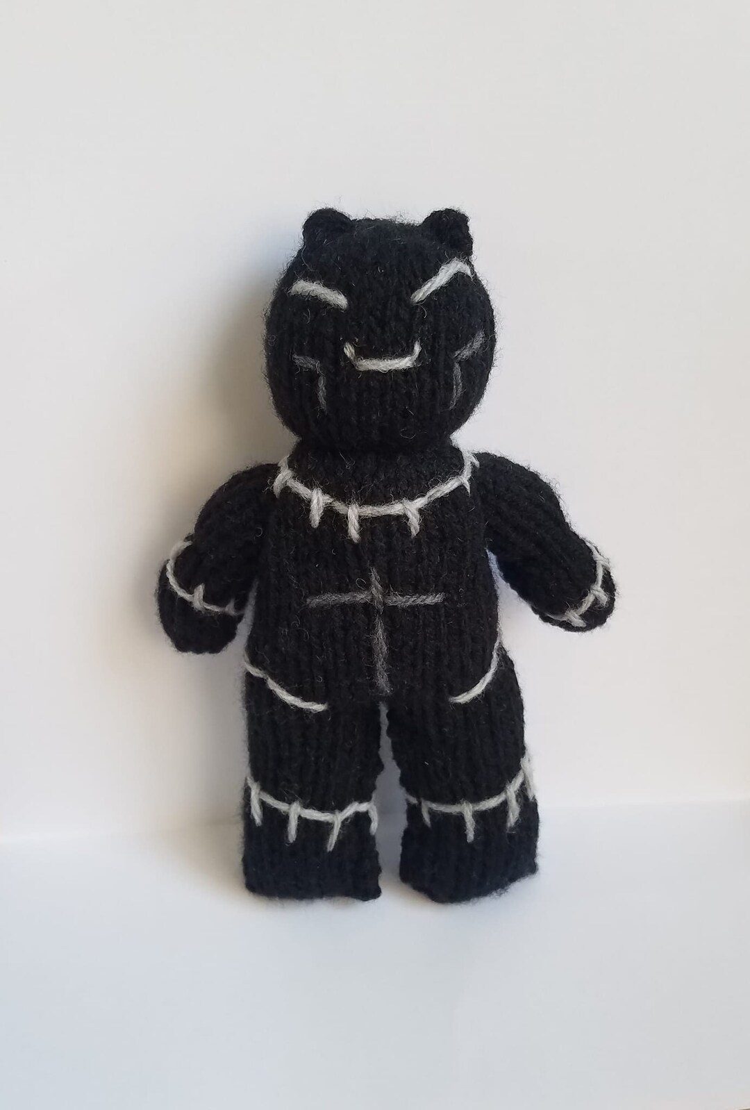 PDF Knitting Pattern: Black Panther - Etsy