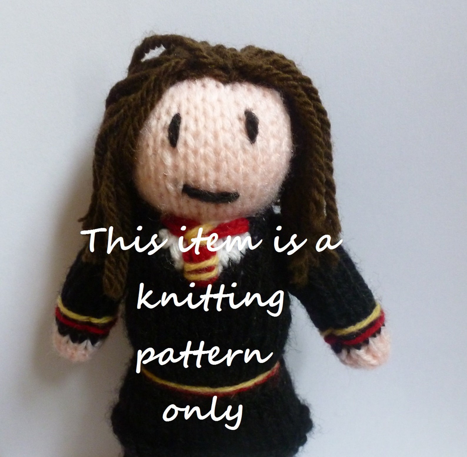 PDF Knitting Pattern hermione Granger | Etsy