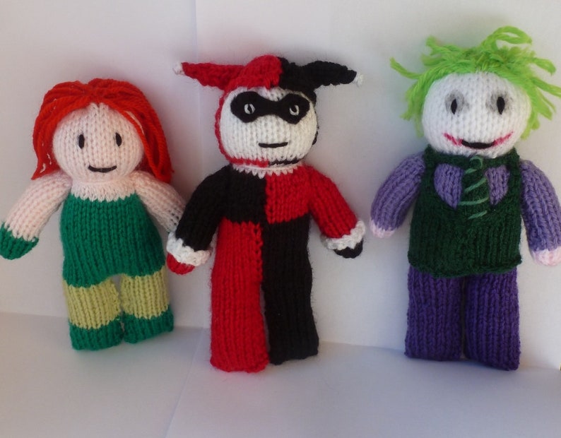 Any 5 SUPERHERO knitting patterns | Etsy