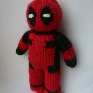 PDF Knitting Pattern: Deadpool - Etsy UK