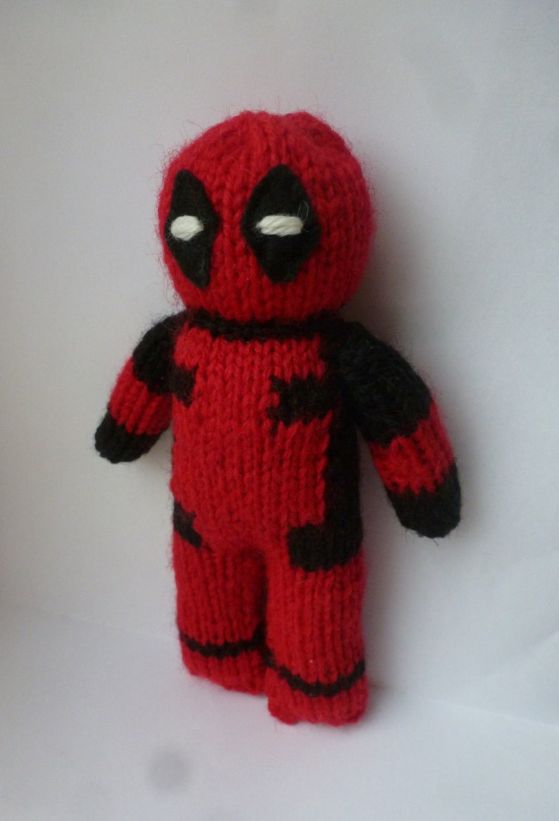 PDF Knitting Pattern: Deadpool | Etsy