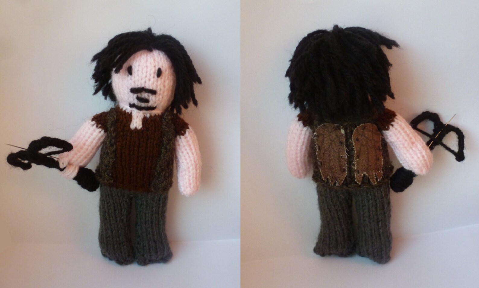 PDF Knitting Pattern: Daryl Dixon the Walking Dead - Etsy