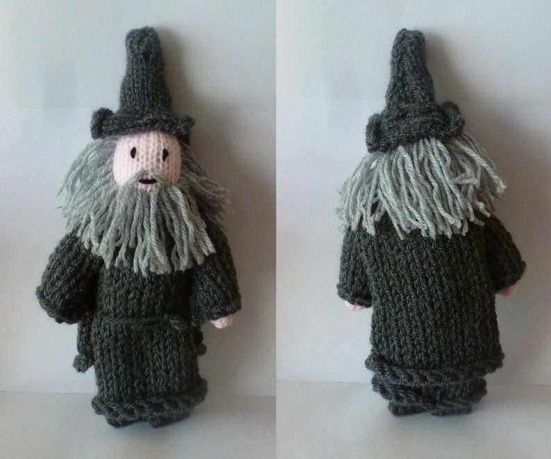 PDF Knitting Pattern: Gandalf the Lord of the Rings - Etsy UK
