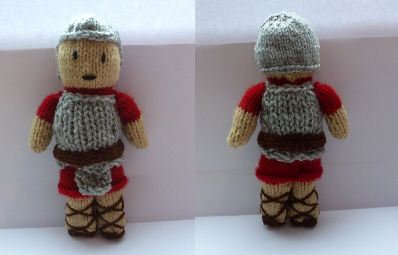 PDF Knitting Pattern: Roman Soldier - Etsy UK