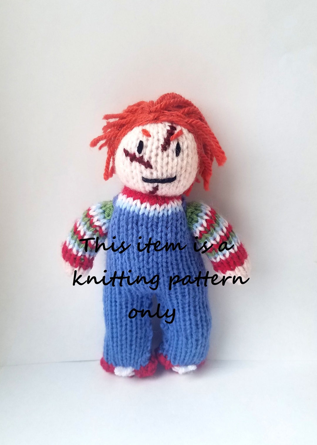 PDF Knitting Pattern: Chucky (child's Play) - Etsy