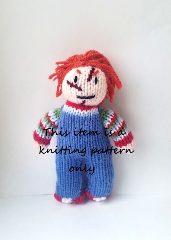 PDF Knitting Pattern: Chucky child's Play - Etsy