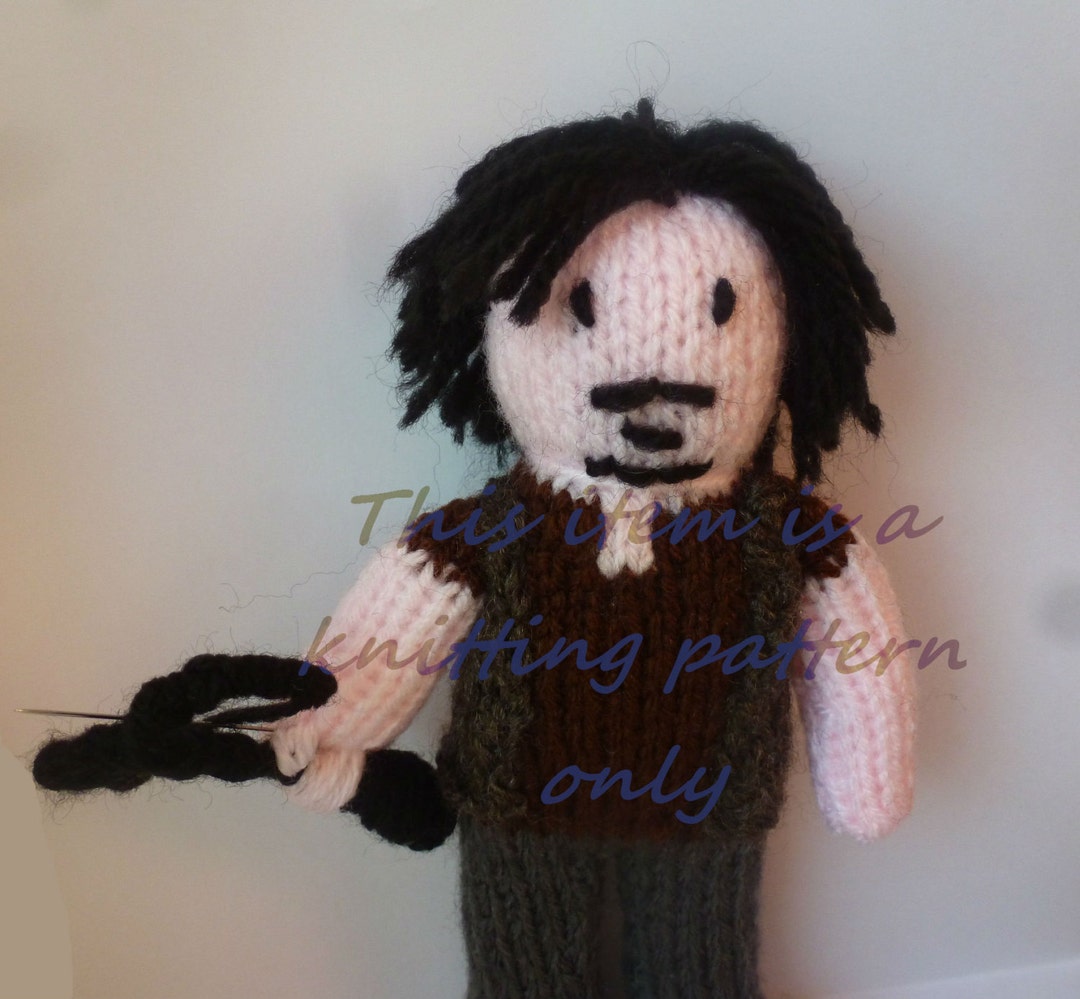 PDF Knitting Pattern: Daryl Dixon (the Walking Dead) - Etsy