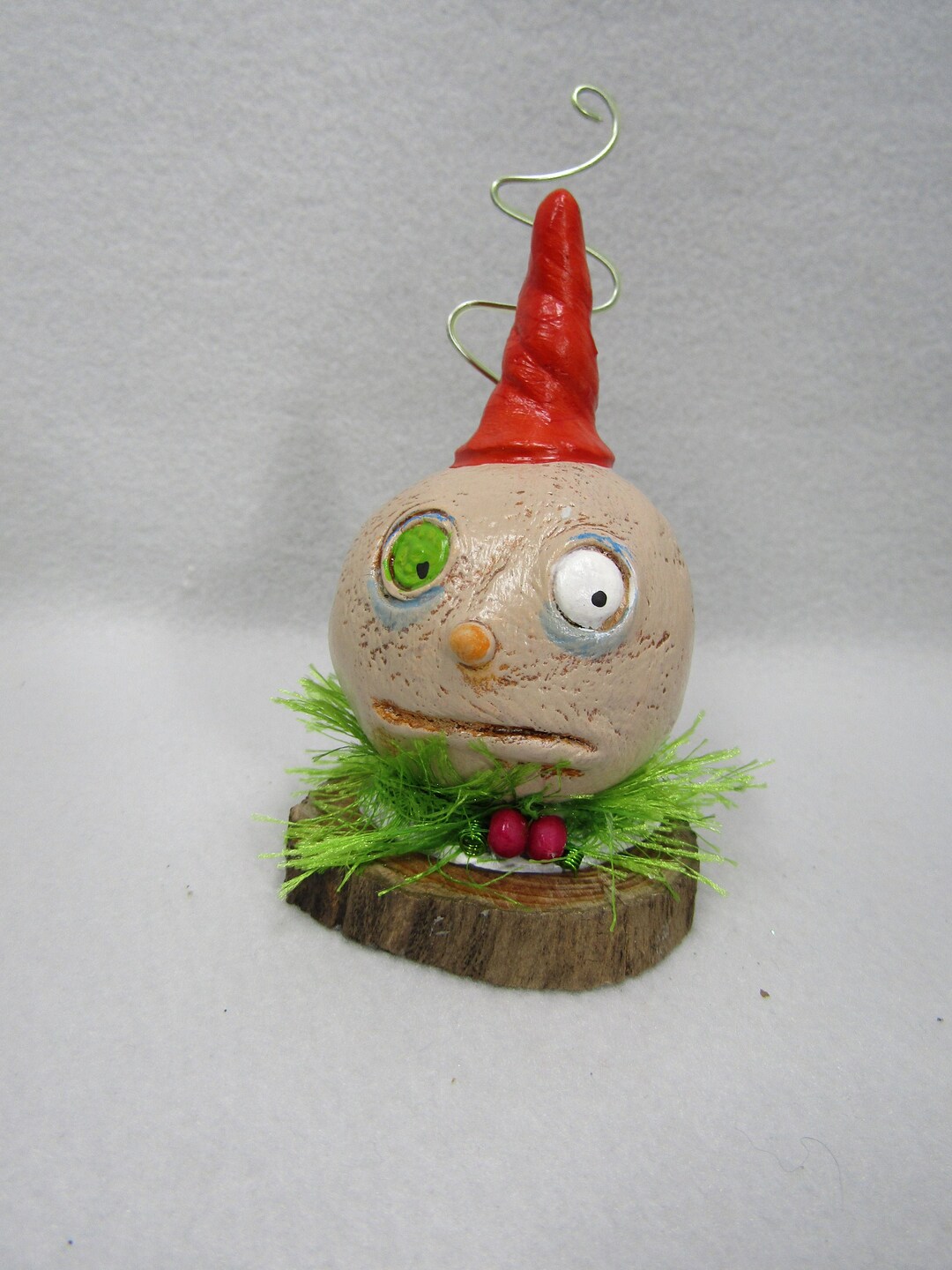 Art Papier Mache Handmade Character Original One of a Kind - Etsy