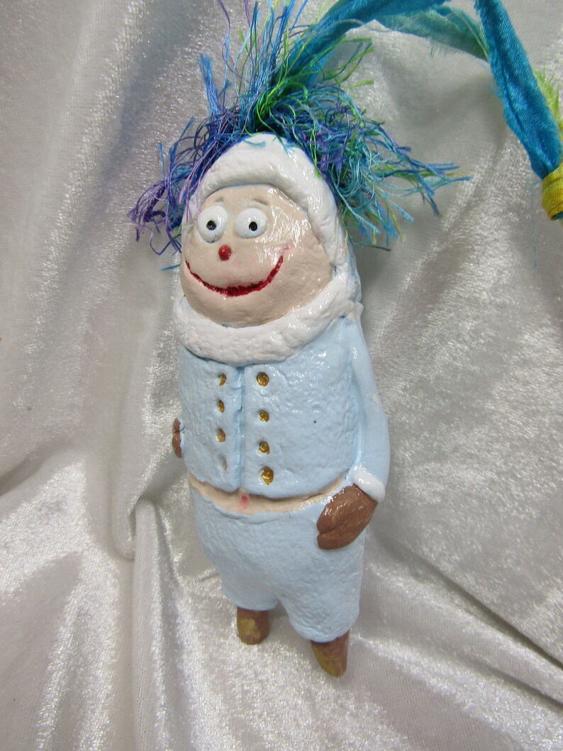 Art Papier Mache Handmade Character Original One of a Kind - Etsy