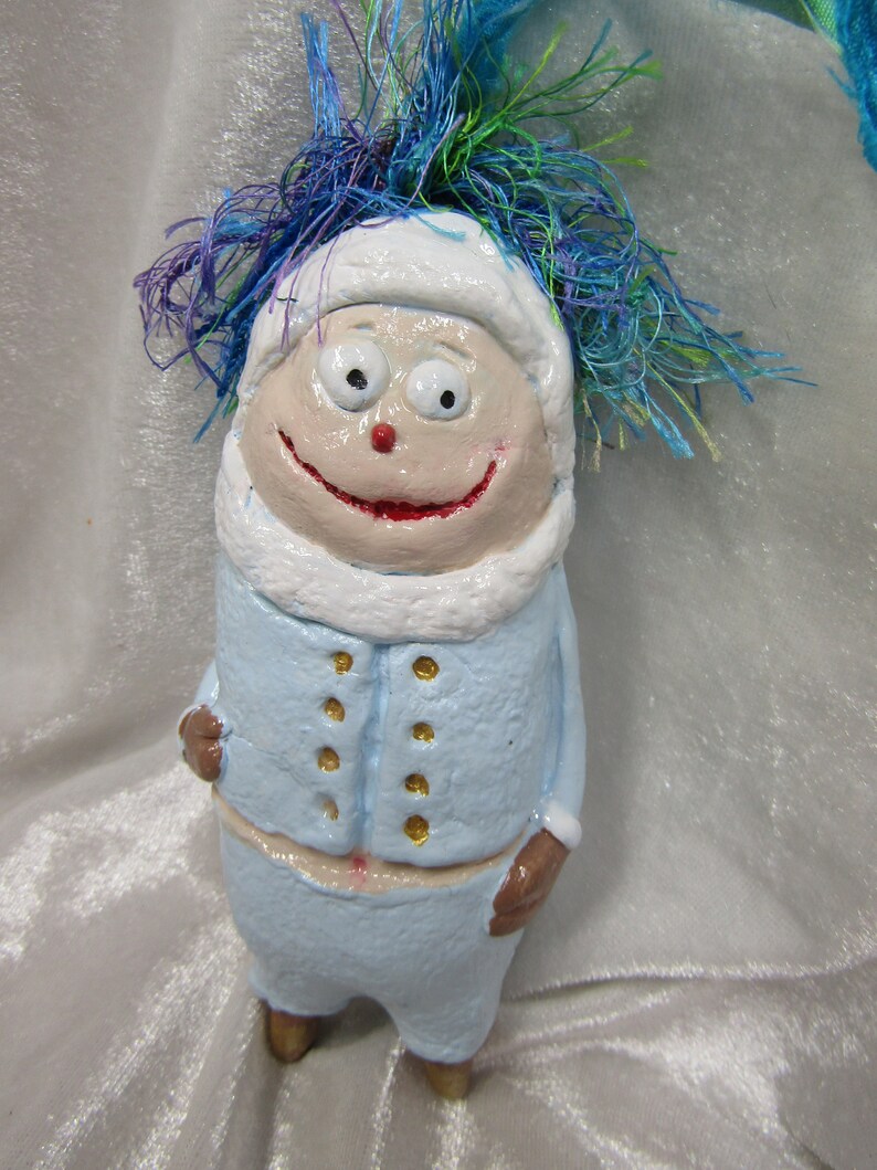 Art Papier Mache Handmade Character Original One of a Kind - Etsy