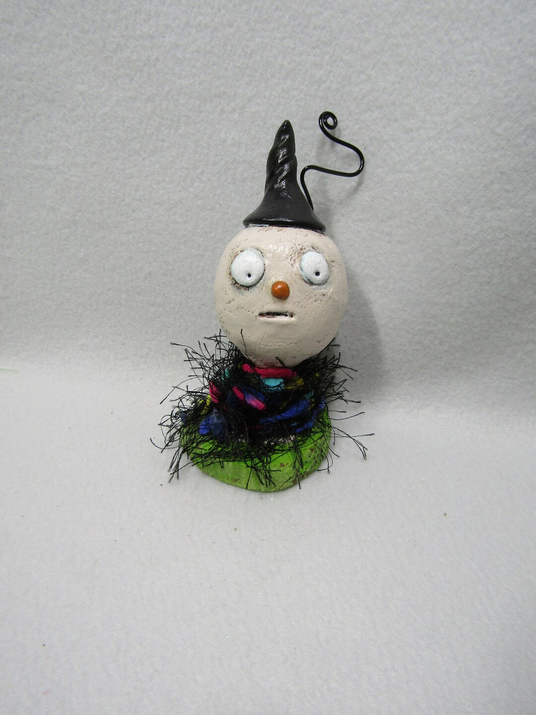Art Papier Mache Handmade Character, Original One of a Kind OOAK, Great ...