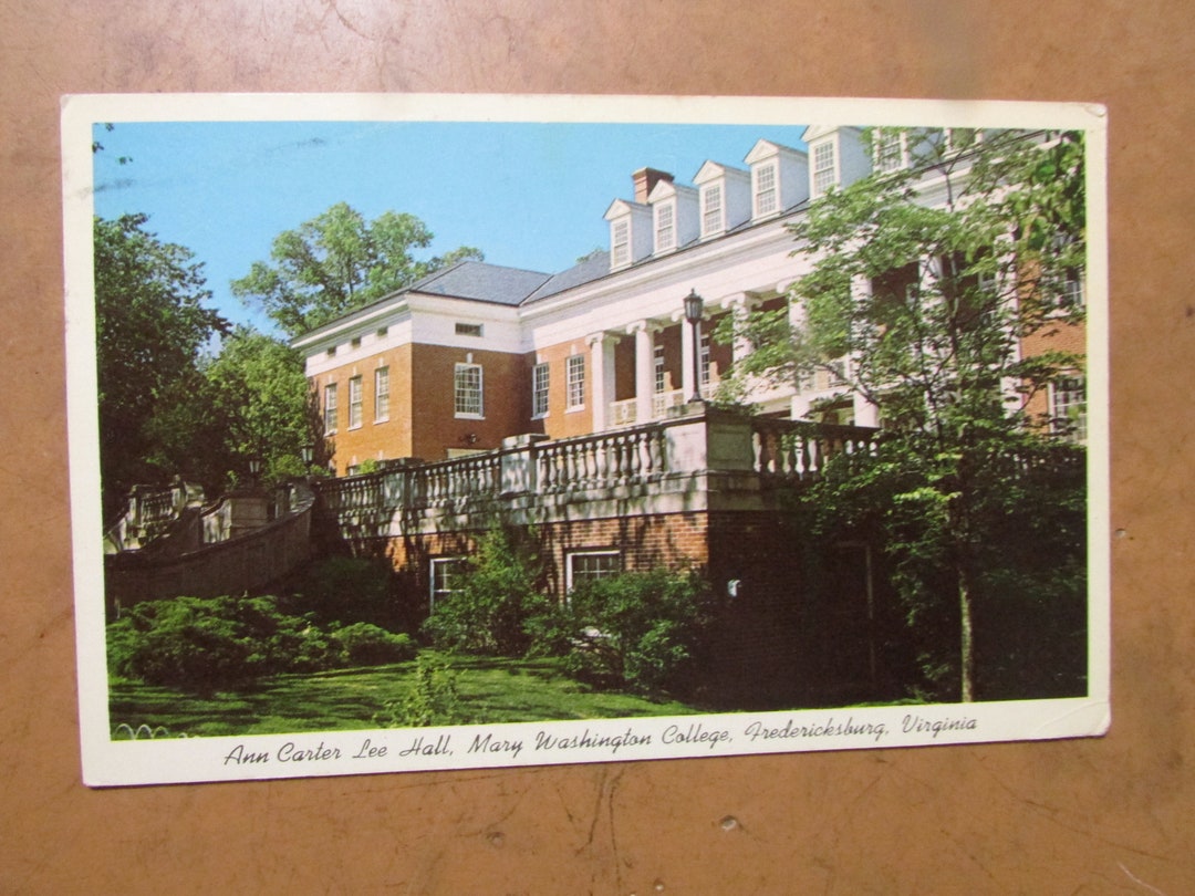 Vintage Ann Carter Lee Hall Mary Washington College - Etsy