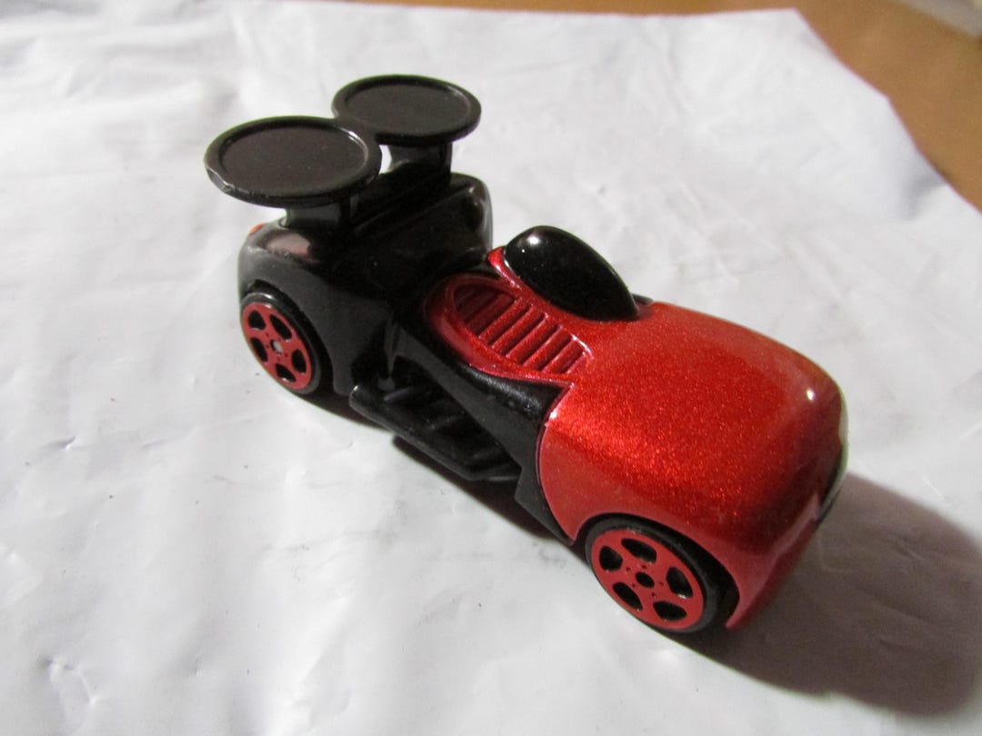 Hot Wheels Disney Mickey Mouse Red Car 1/64 Die Cast Free USA Shipping ...