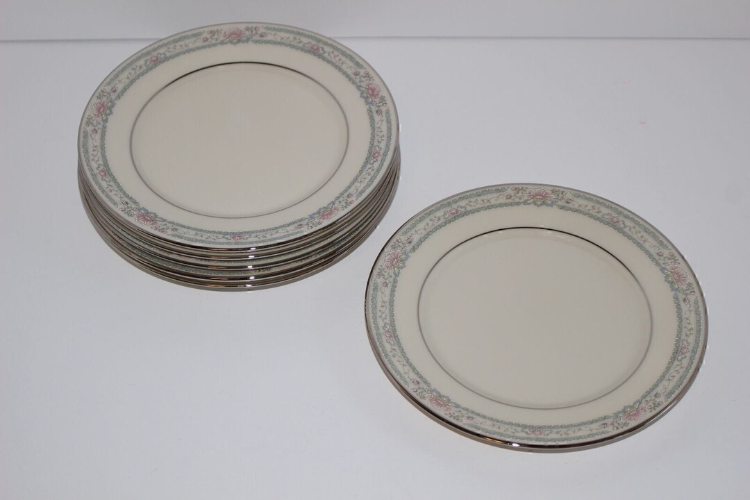 Set of 6 Lenox CHARLESTON COSMOPOLITAN Collection 6.5" Bread Dessert ...