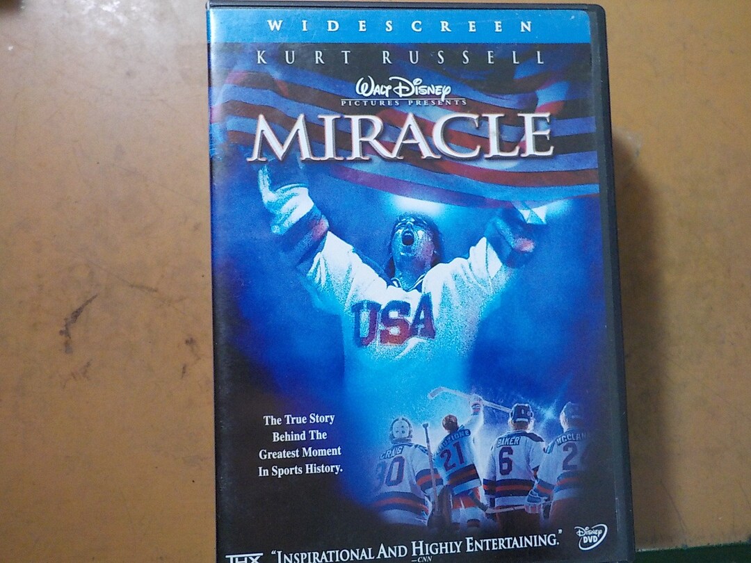 Walt Disney Miracle Kurt Russell Classic DVD Movie Rated PG Free USA ...