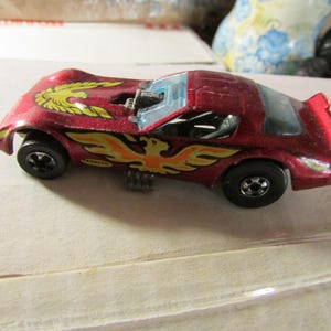 Hot Wheels Funny Car Firebird Red BW Car 1/64 Die Cast Free USA ...