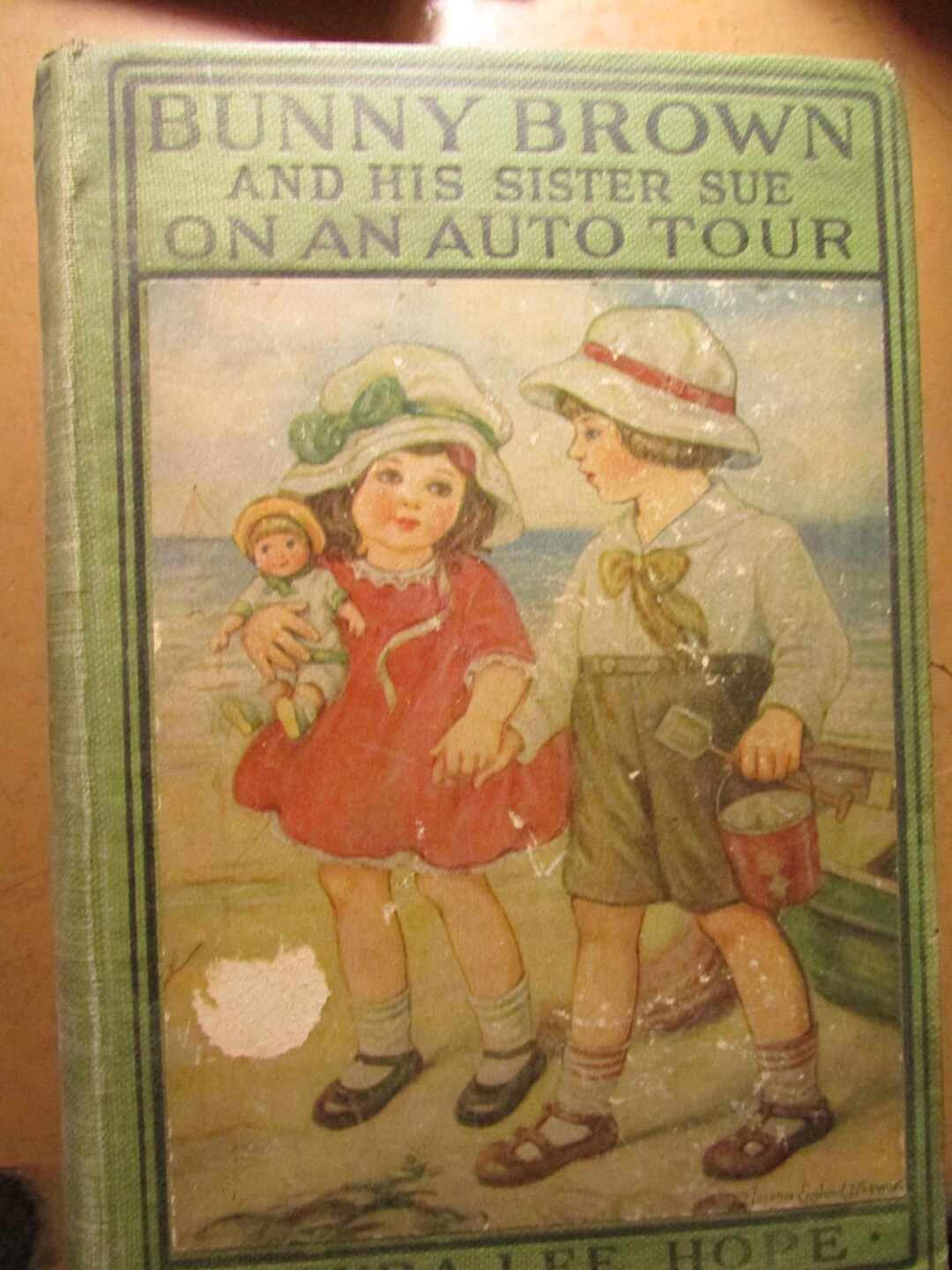 1917 Bunny Brown and His Sister Sue on A Auto Tour Laura Lee Hope ...