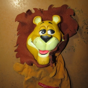 Vintage 1965 Mattel General Foods Linus the Lionhearted Hand Puppet ...