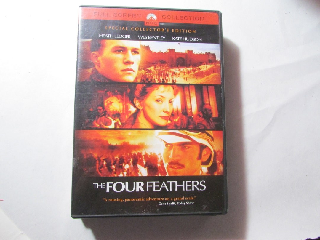 The Four Feathers Heath Ledger Classic DVD Movie Rated PG13 Free USA ...