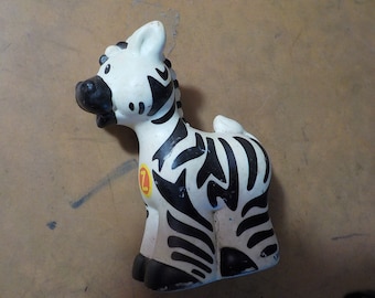 Plastic Zebra Toy - Etsy