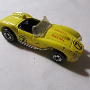 Hot Wheels 1990 Yellow Ferrari 1/64 Die Cast Free USA Shipping - Etsy